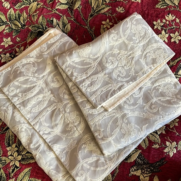 Frette | Bedding | Set Of 2 Frette Brocade Euroshams | Poshmark